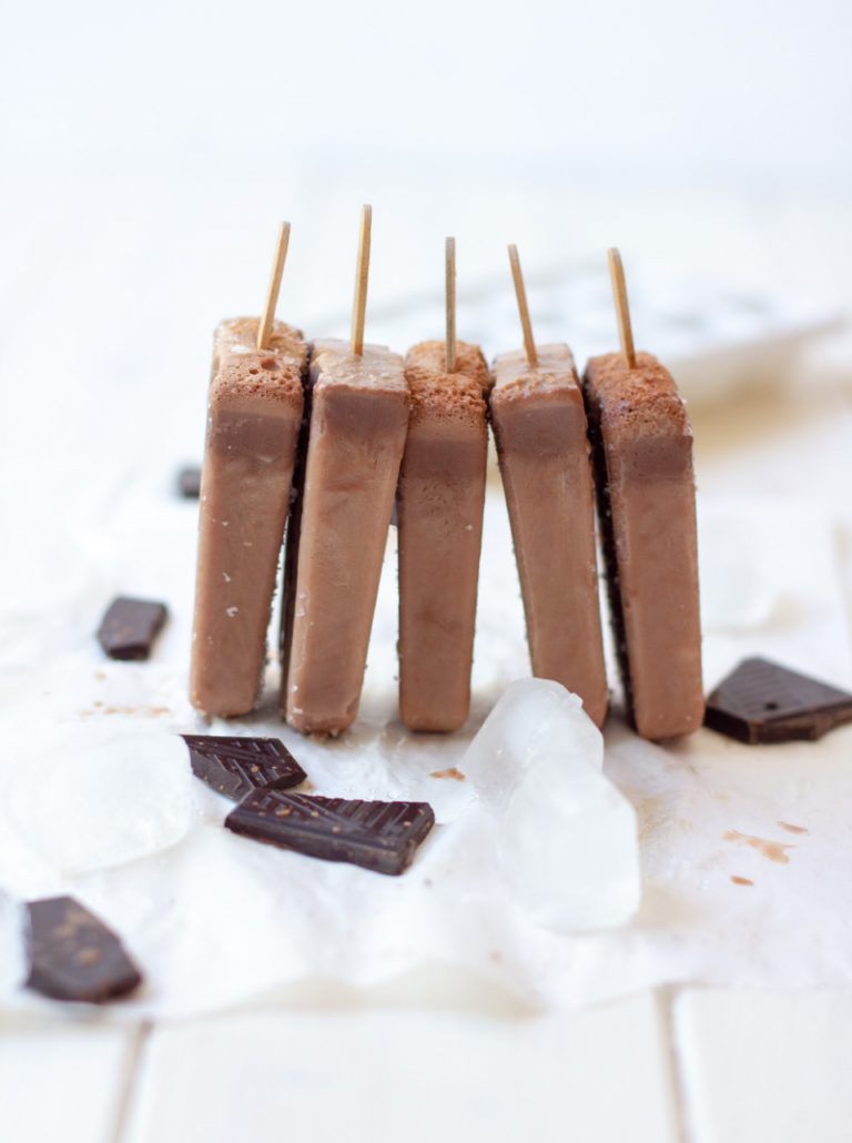 Nutella Eis am Stiel - mit nur zwei Zutaten - TRYTRYTRY