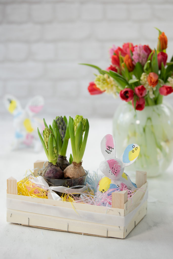 Einfache Hasendeko und Ostergeschenk mit idee. Creativmarkt - TRYTRYTRY