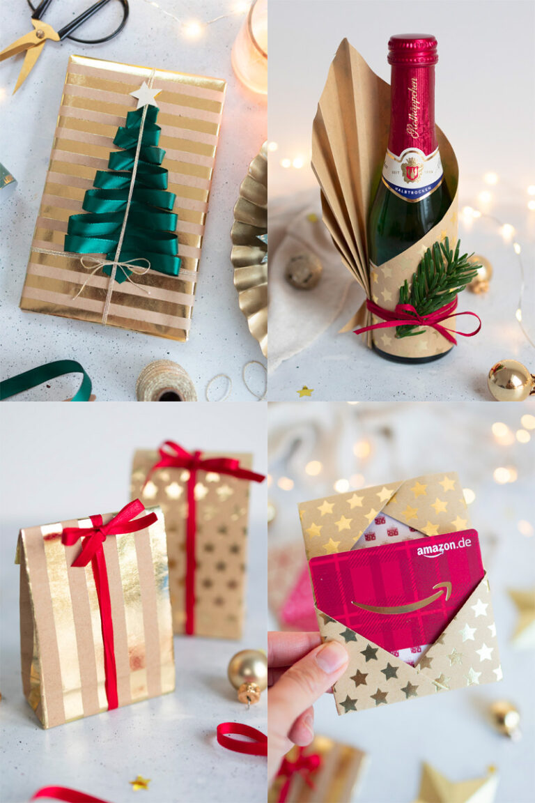 Fabelhafte Geschenke Einpacken Weihnachten Bilder