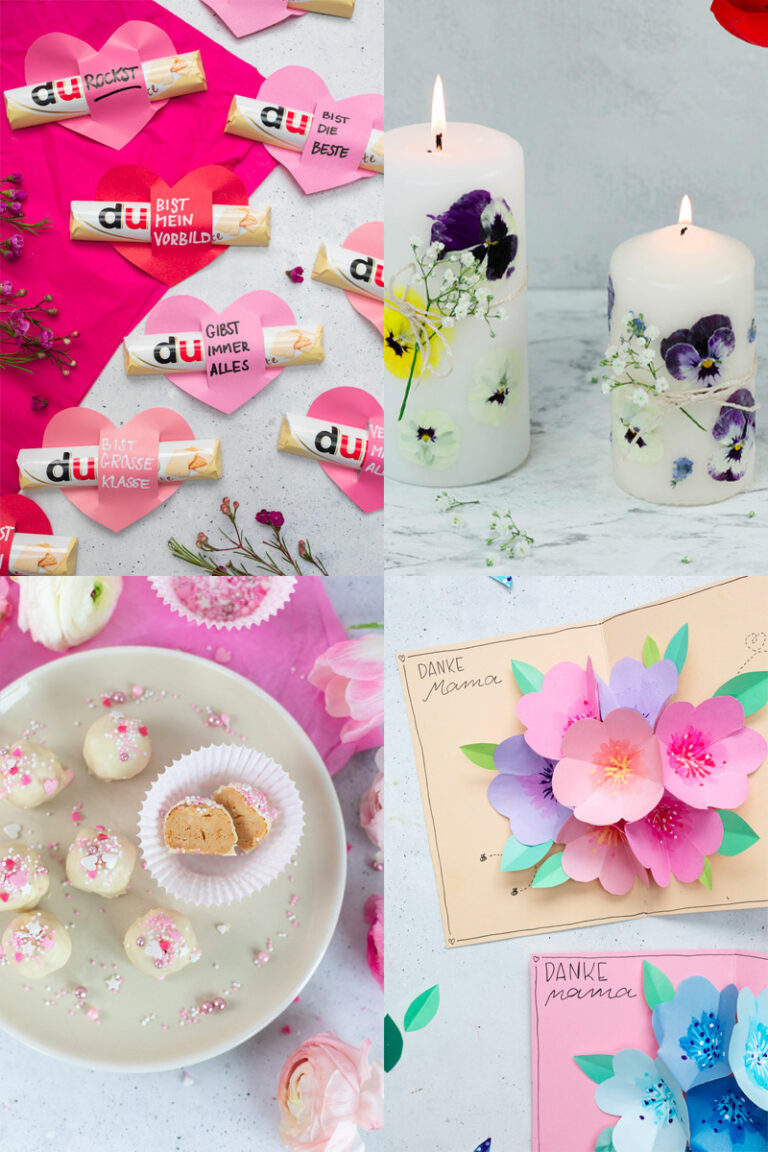 10 wunderschöne DIY Muttertagsgeschenke zum Selbermachen - TRYTRYTRY